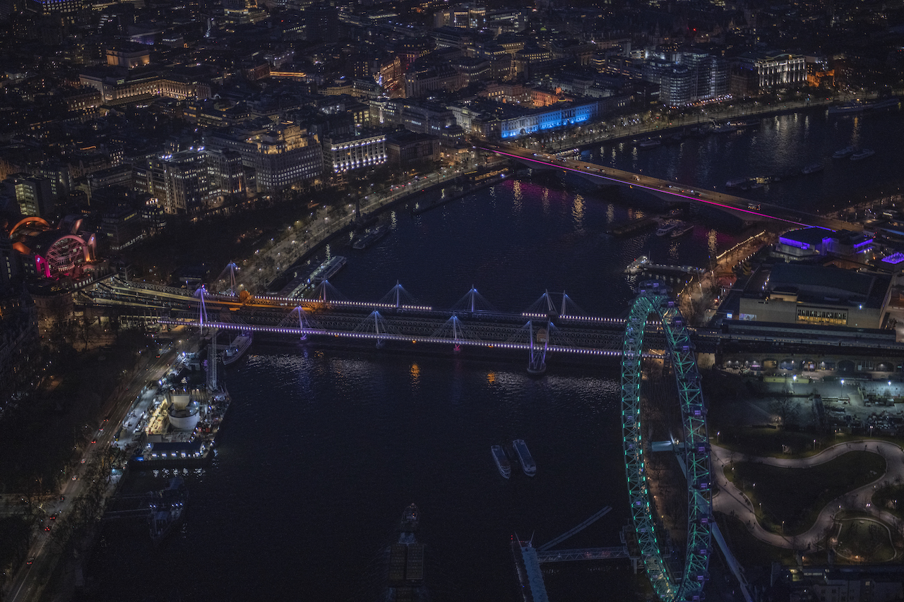 Thames Festival Trust | One Night Light Show by Leo Villareal @ Totally ...