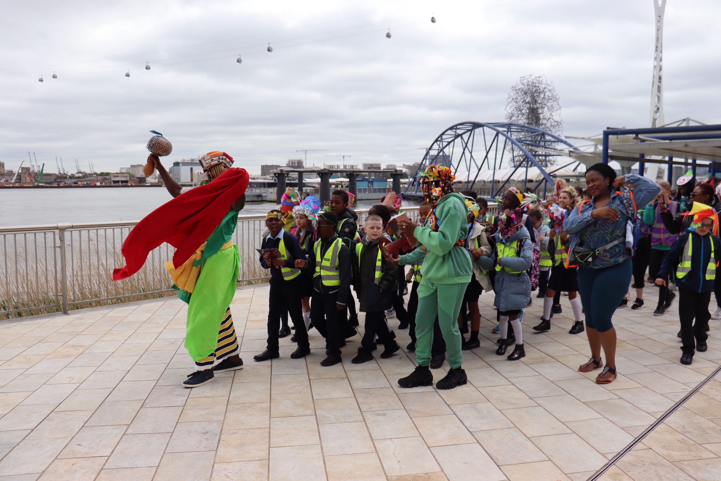Thames Festival Trust | Mask Making with The Line at Greenwich ...